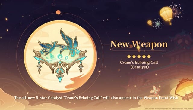 Genshin Impact Xianyun (Cloud retainer): Signature weapon stats ...