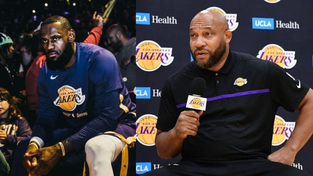 "Darvin Ham's last game": Viral image of an agitated LeBron James ...