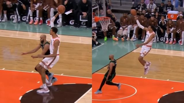 "I'm not an idiot": Derrick White hilariously reacts to passing block ...