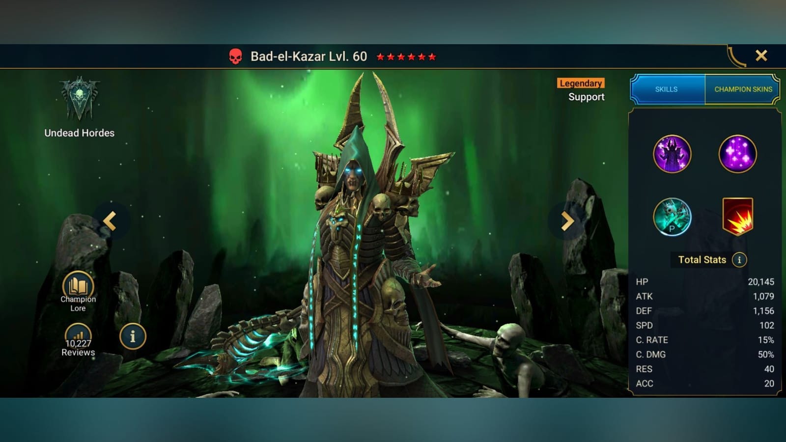 Raid Shadow Legends tier list