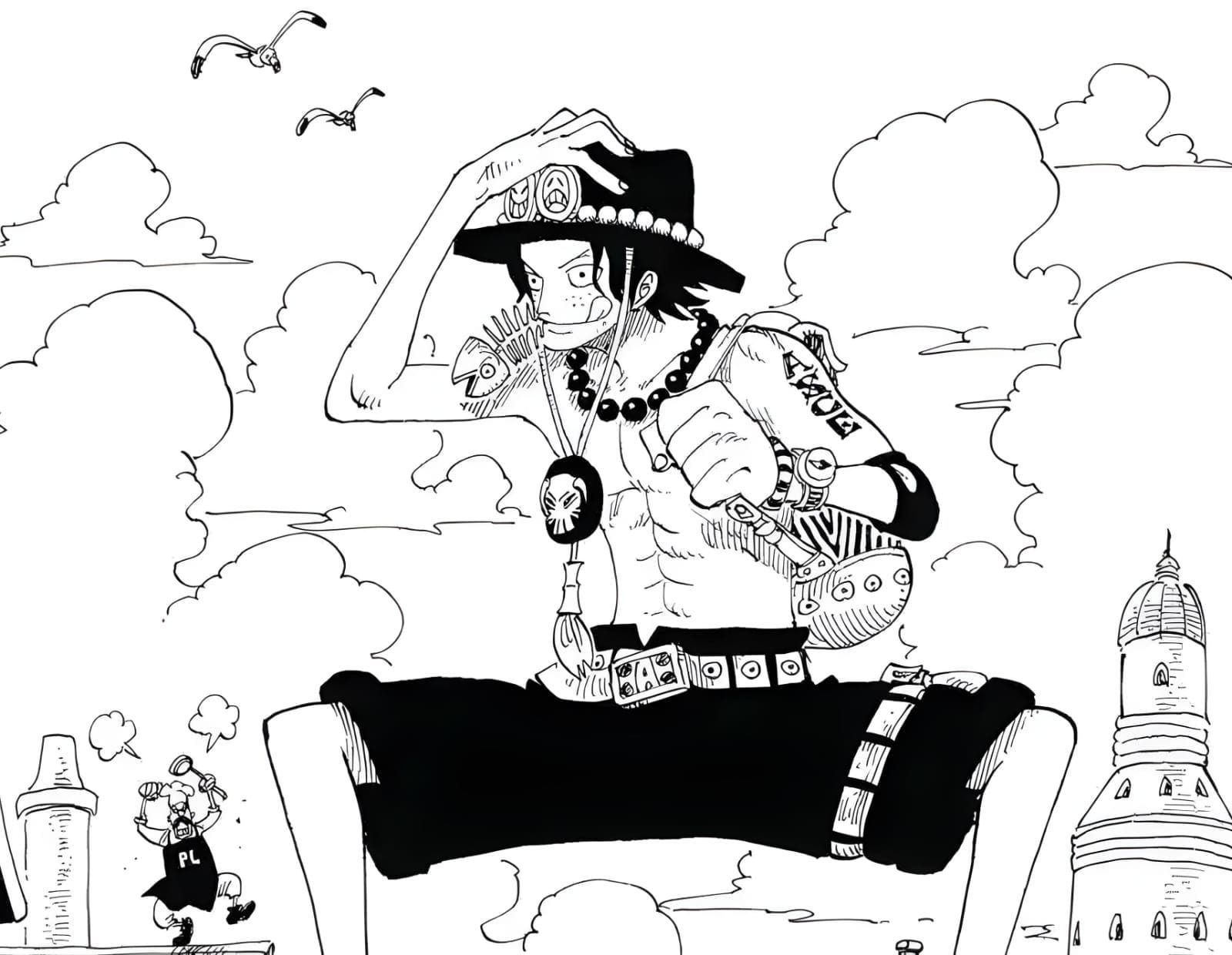 One Piece: What's the meaning of Ace's ASCE tattoo, explained