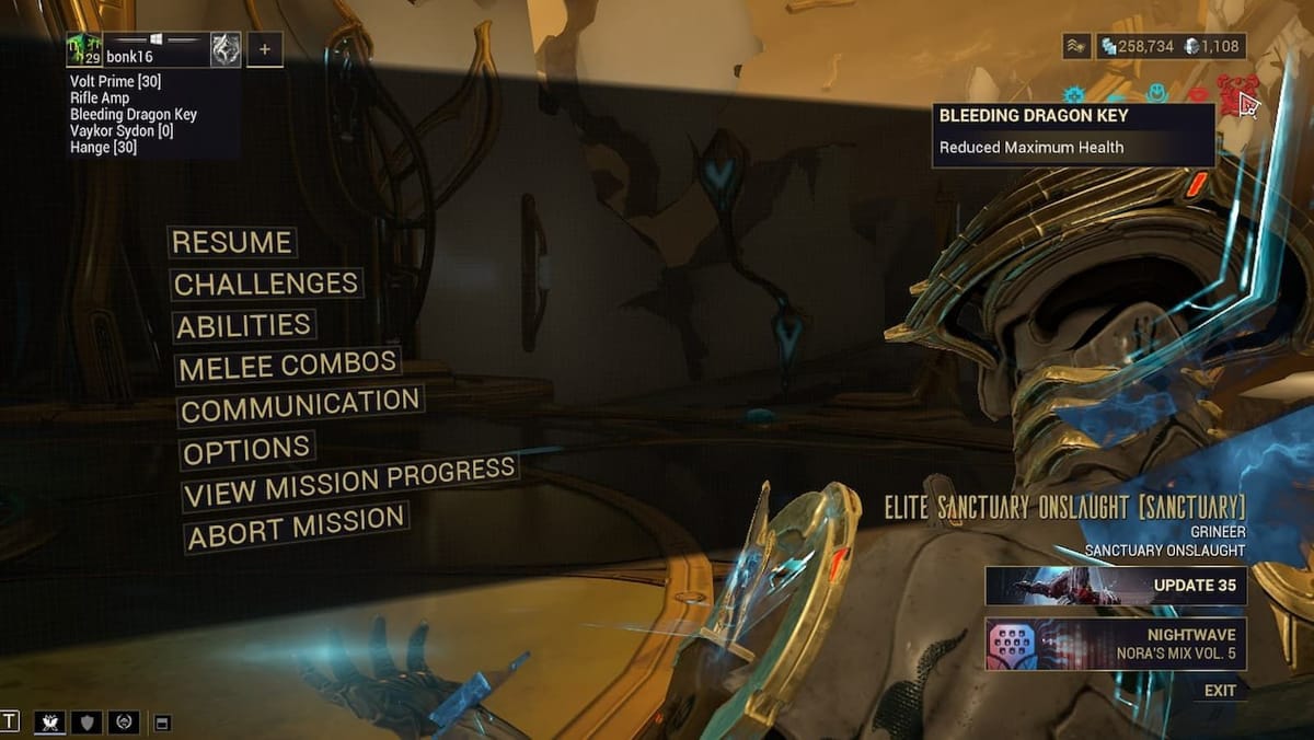 Warframe Dragon keys explained: How to get, use, debuffs, and more