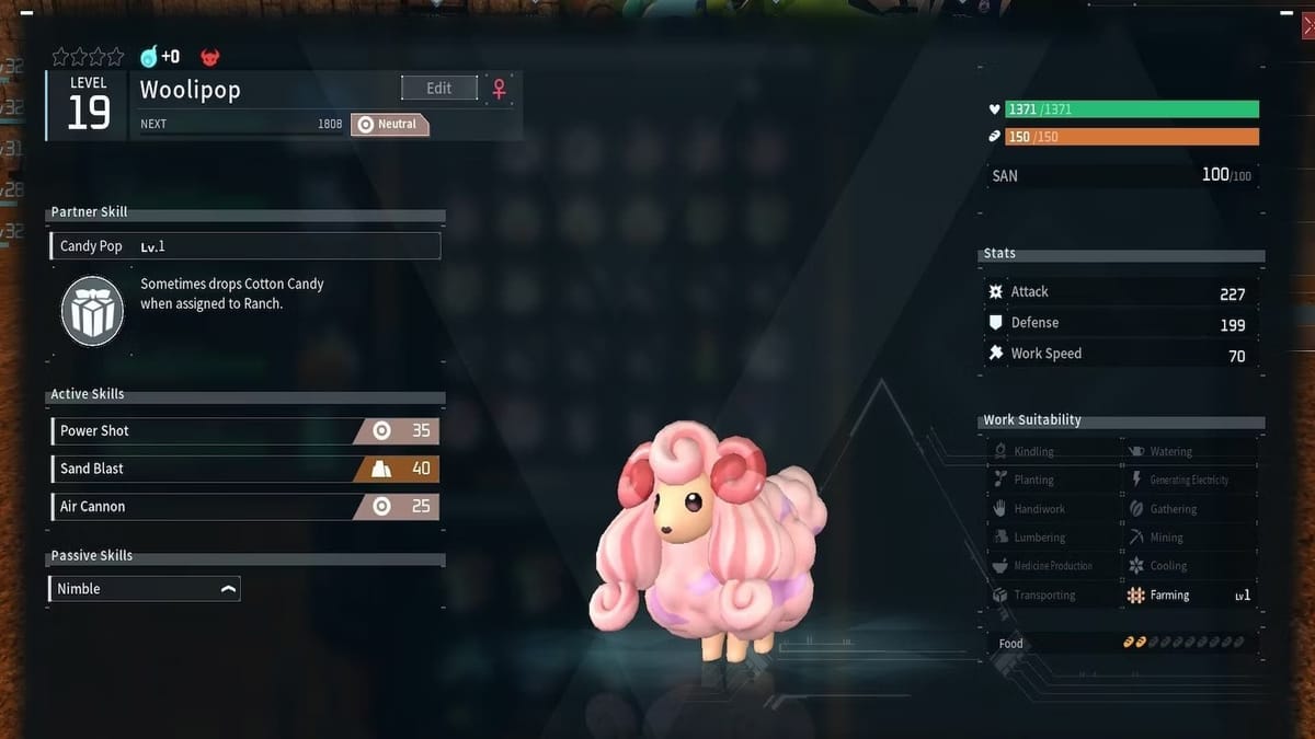 5 best Pals for farming in Palworld