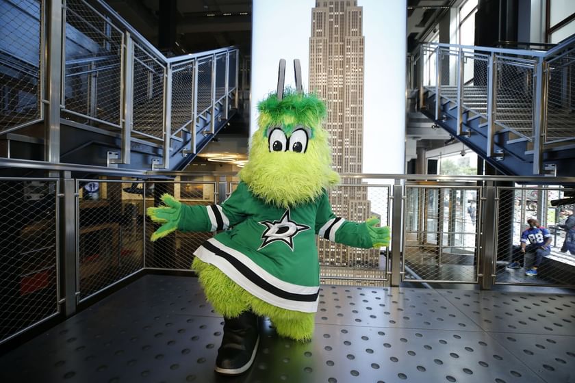 What is the salary of Dallas Stars Mascot Victor E. Green?