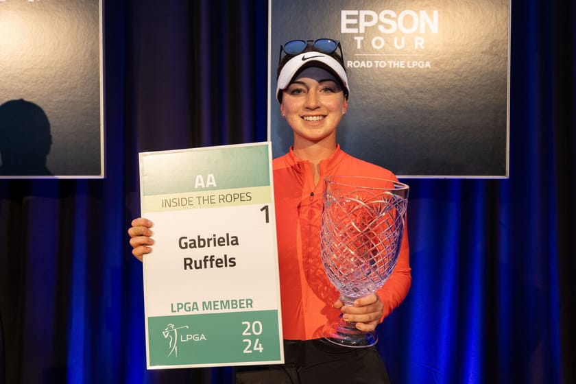 Former tennis player Gabriela Ruffels to begin her LPGA rookie season ...