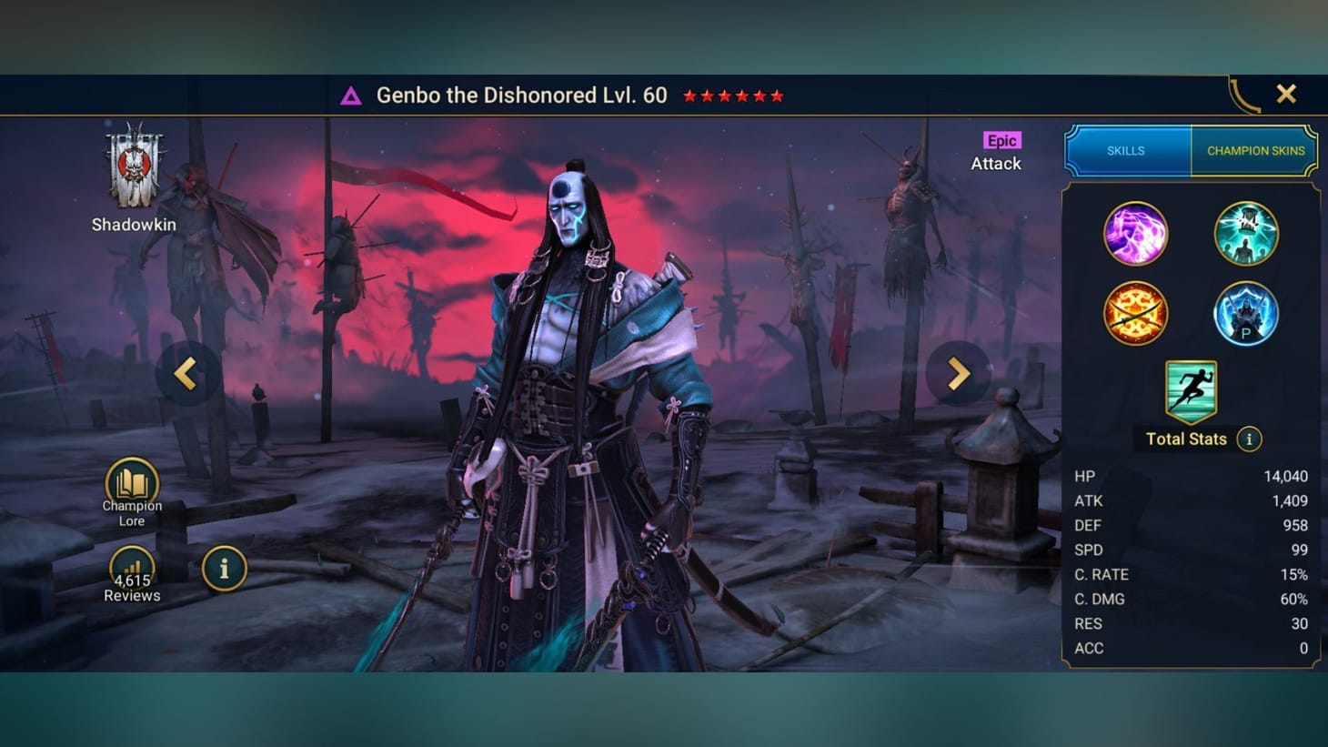 Raid Shadow Legends tier list