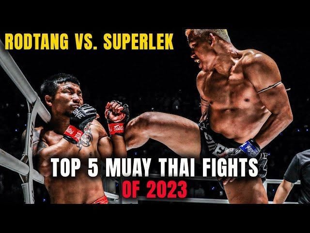 WATCH: Rodtang and Superlek’s mega-fight highlights ONE Championship’s ...