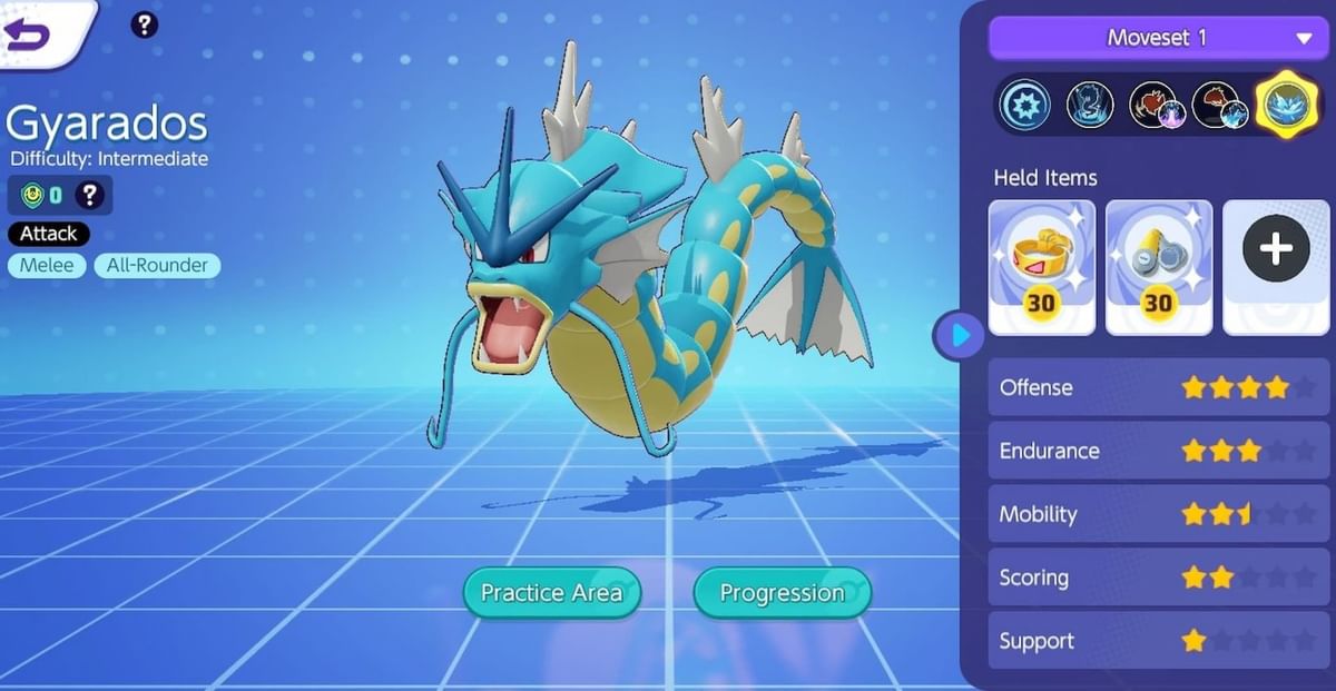 How to get Gyarados in Pokemon Unite