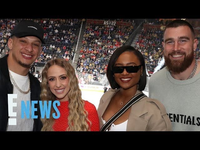George Kittle's wife Claire and Travis Kelce's ex Kayla Nicole link up ...