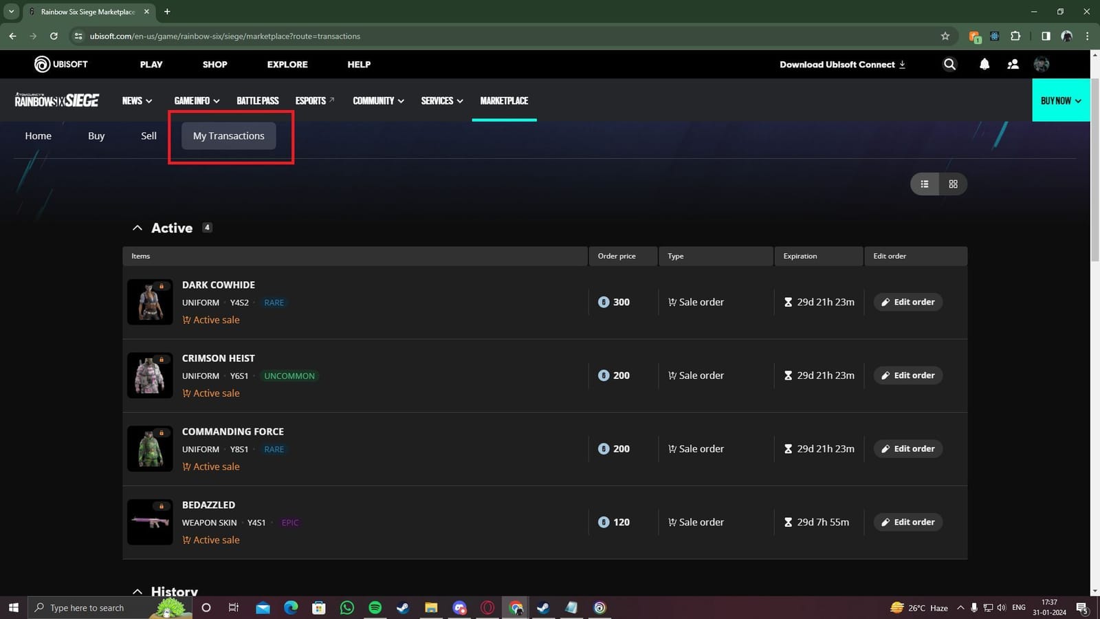 Marketplace: What is Rainbow Six Siege Marketplace and how to use it?