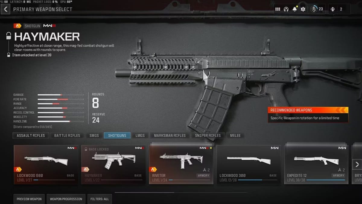 Best Shotguns in Warzone Season 5 Reloaded, complete ranked list