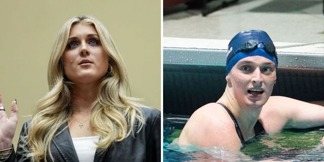 "I didn't get beat by the 6'4" man posing as a woman" - Riley Gaines ...