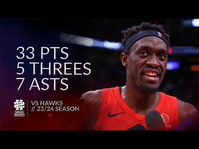 Pascal Siakam Trade Deadline: 3 reasons Pacers pursuit of Toronto's ...