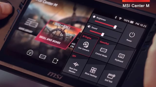 msi claw: MSI Claw display specifications: VRR support, resolution ...