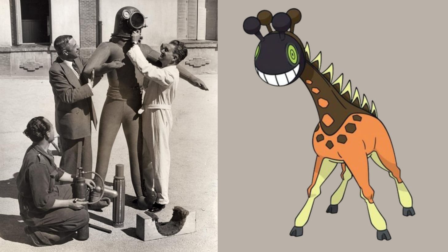 Farigiraf: Exploring the Long Neck Pokemon origin, influences, lore ...