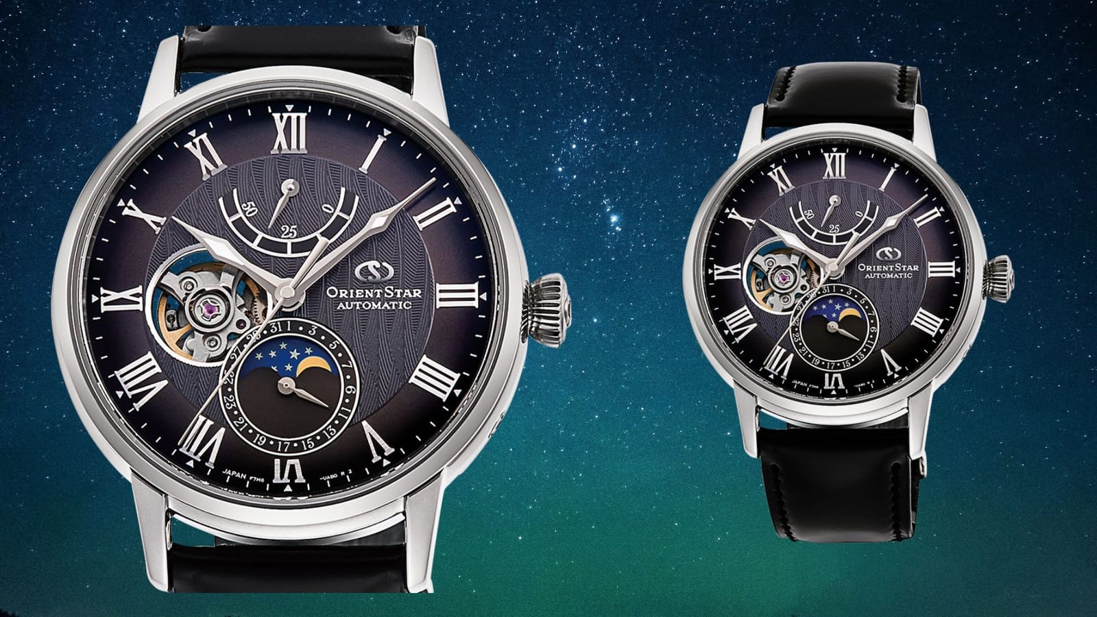 Orient Star Mechanical Moon Phase M45 F7 watch: Where to get, price ...