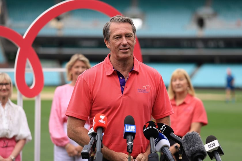 "I hope he goes past me" - Glenn McGrath names the player he'd like to ...
