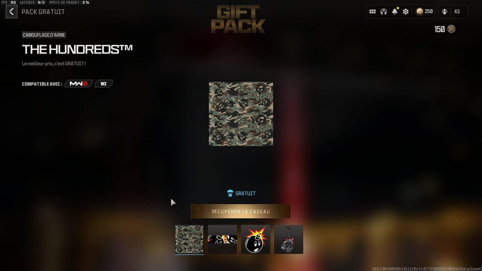 How to get The Hundreds camo for free in Modern Warfare 3 and Warzone