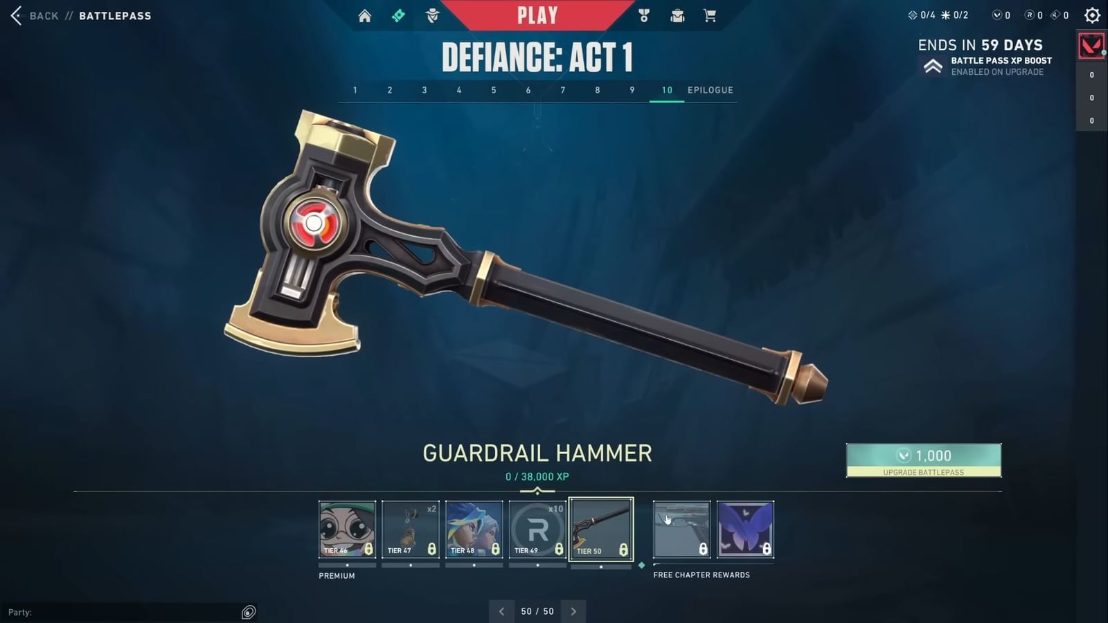 Valorant Guardrail skin collection: Price, release date, variants, and more