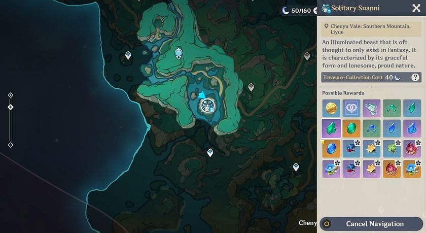 How To Unlock Solitary Suanni In Genshin Impact Cloudseam Scale Location Guide