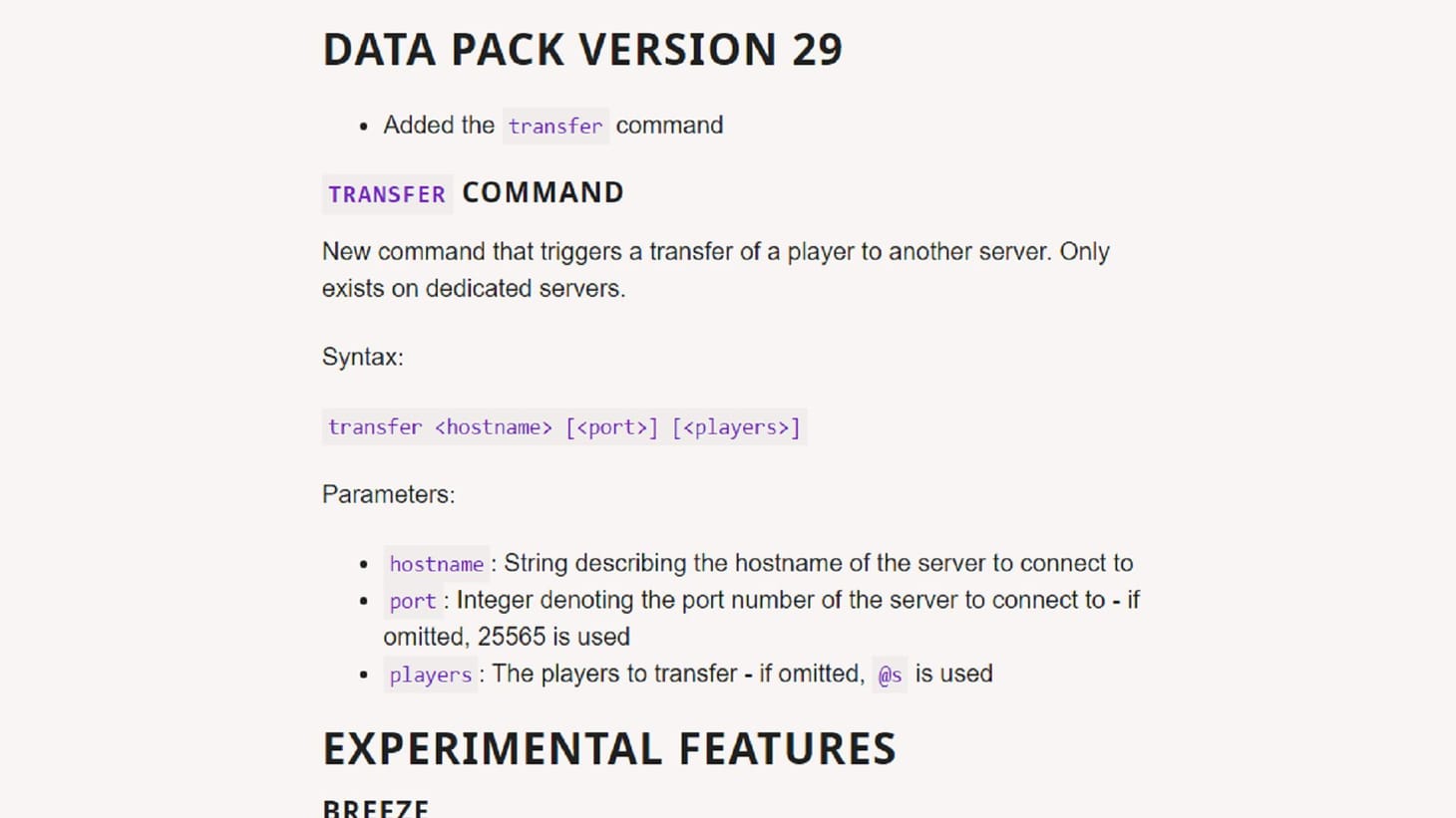 5 major changes in Minecraft 1.20.5 snapshot 24w04a