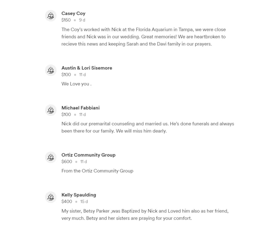 What happened to Nick Davi? GoFundMe raises over $90,000 as slain Las ...