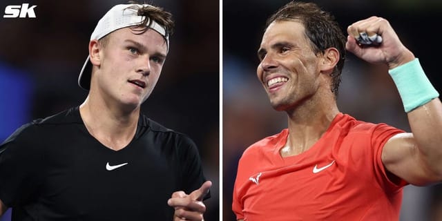 "Rafael Nadal is here" - Holger Rune says he doesn't feel like the top ...