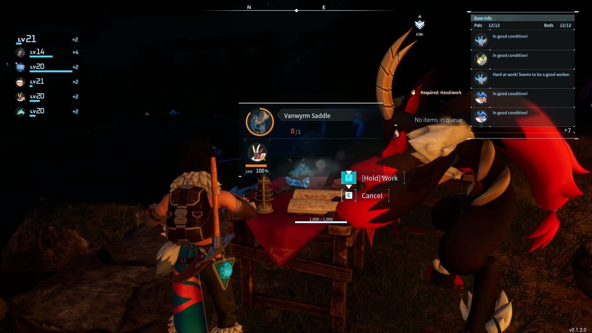 How to equip Mounts in Palworld