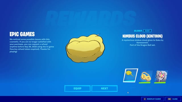 Fortnite gliders, ranked according to the community