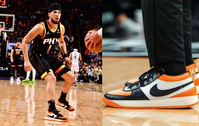 Devin Booker Nike Book 1: History of Michael Jordan inspired “Shattered ...