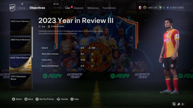 How to complete all EA FC 24 Year in Review objectives (1+2+3) in just ...