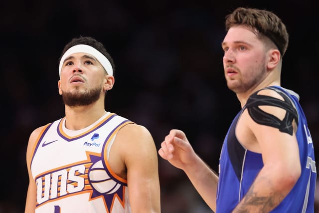 "Better than fat Luka": NBA Twitter erupts as fans debate Devin Booker vs Luka Doncic as league ...