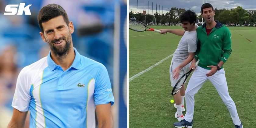 "My favorite moment with Novak Djokovic" - Freestyle tennis artist ...