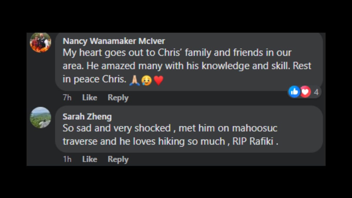 Who was Christopher Roma? Tributes pour in as experience hiker found ...