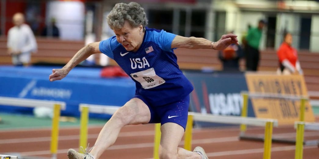 89-year-old Flo Meiler shines at the USATF New England and East Region ...