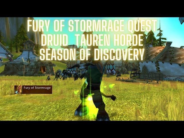 5 best Druid Runes in WoW Classic Season of Discovery
