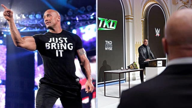 Dwayne 'The Rock' Johnson makes surprise WWE appearance hours after ...