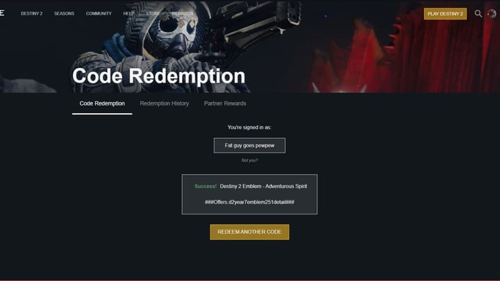Adventurous Spirit emblem: Destiny 2 Adventurous Spirit emblem: Redemption guide, code, and more