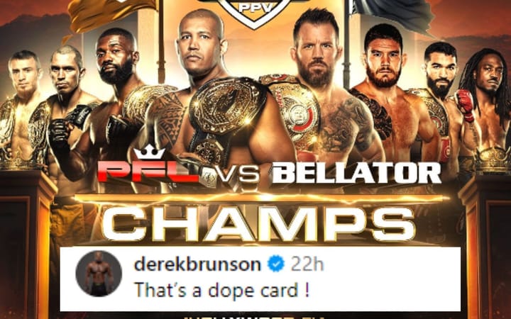 Derek Brunson: Former UFC star has four-word reaction to stacked PFL vs ...