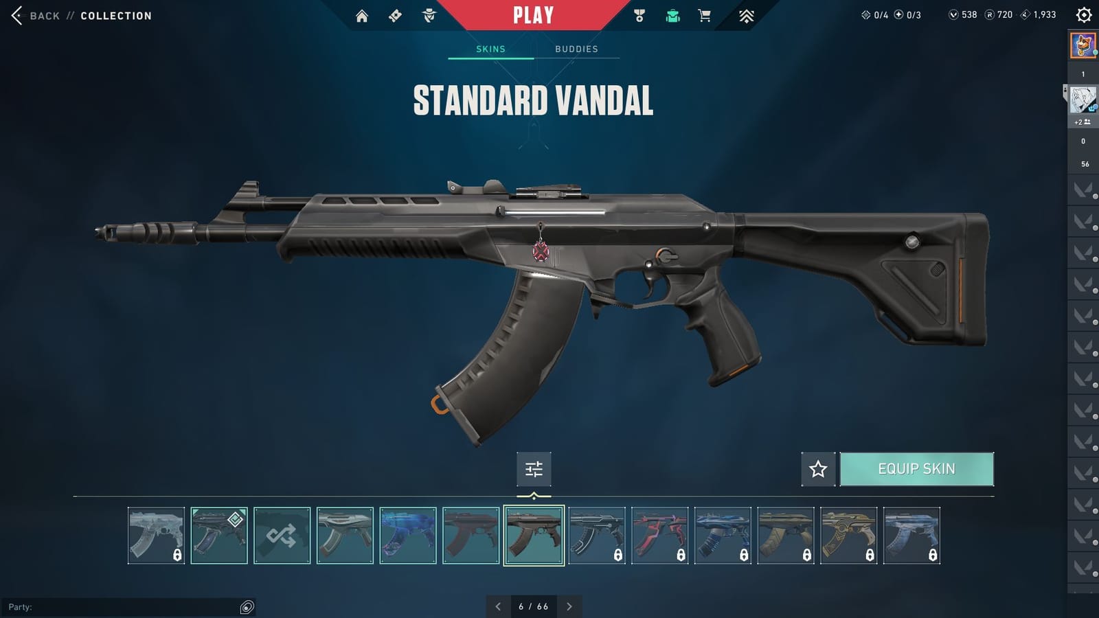 Valorant weapon tier list for July 2024