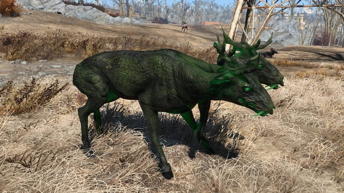 Fallout 76 Radstags location guide: Where to find, drops, and more