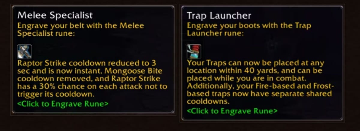 All WoW Classic Season of Discovery Phase 2 Runes revealed so far
