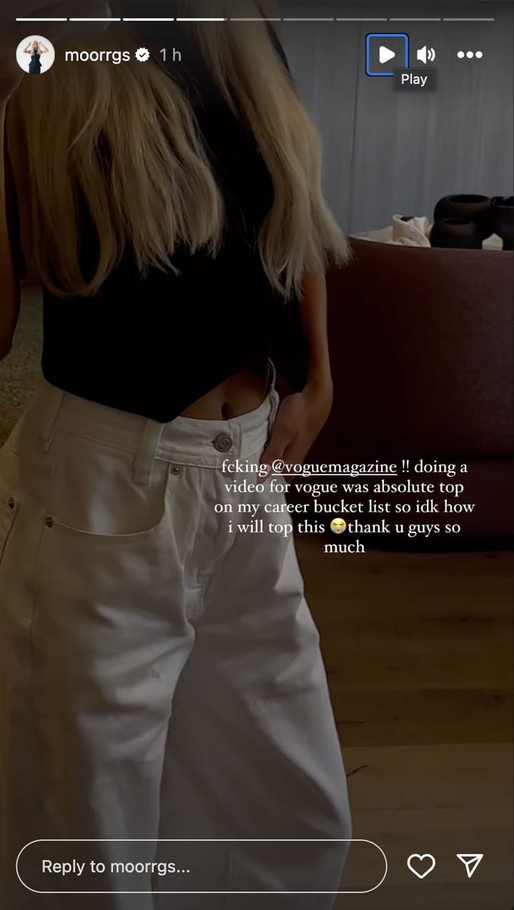 "Don't know how I'll top this" - Taylor Fritz's girlfriend Morgan ...