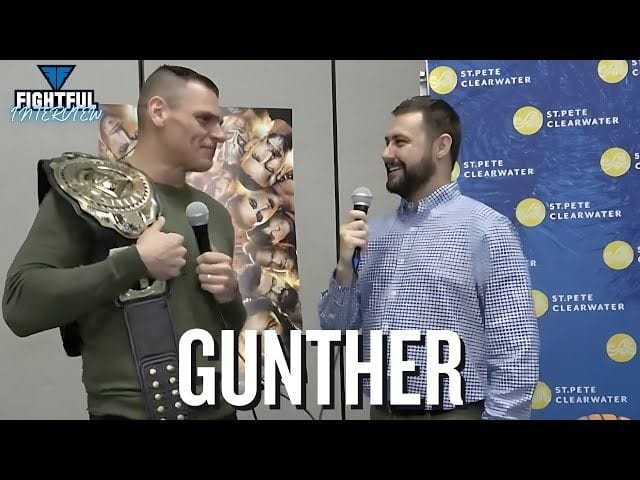 GUNTHER finally addresses WWE finisher mystery