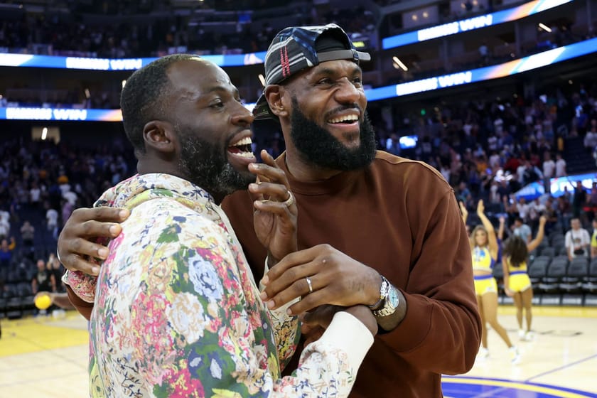 "Draymond gets thrown in prison for that": NBA fans lose it as LeBron James doesn't get called ...