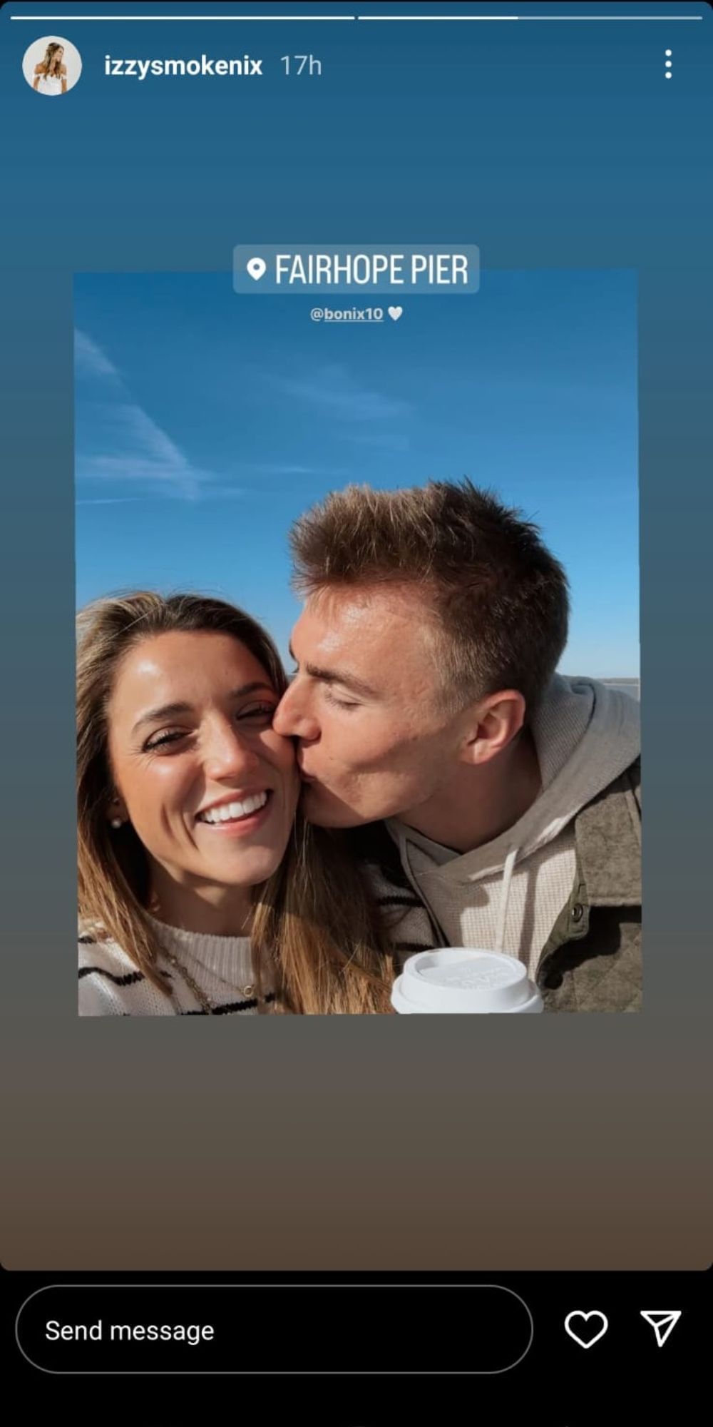 Bo Nix's wife Izzy Nix shares glimpses of her dreamy date at Fairhope ...