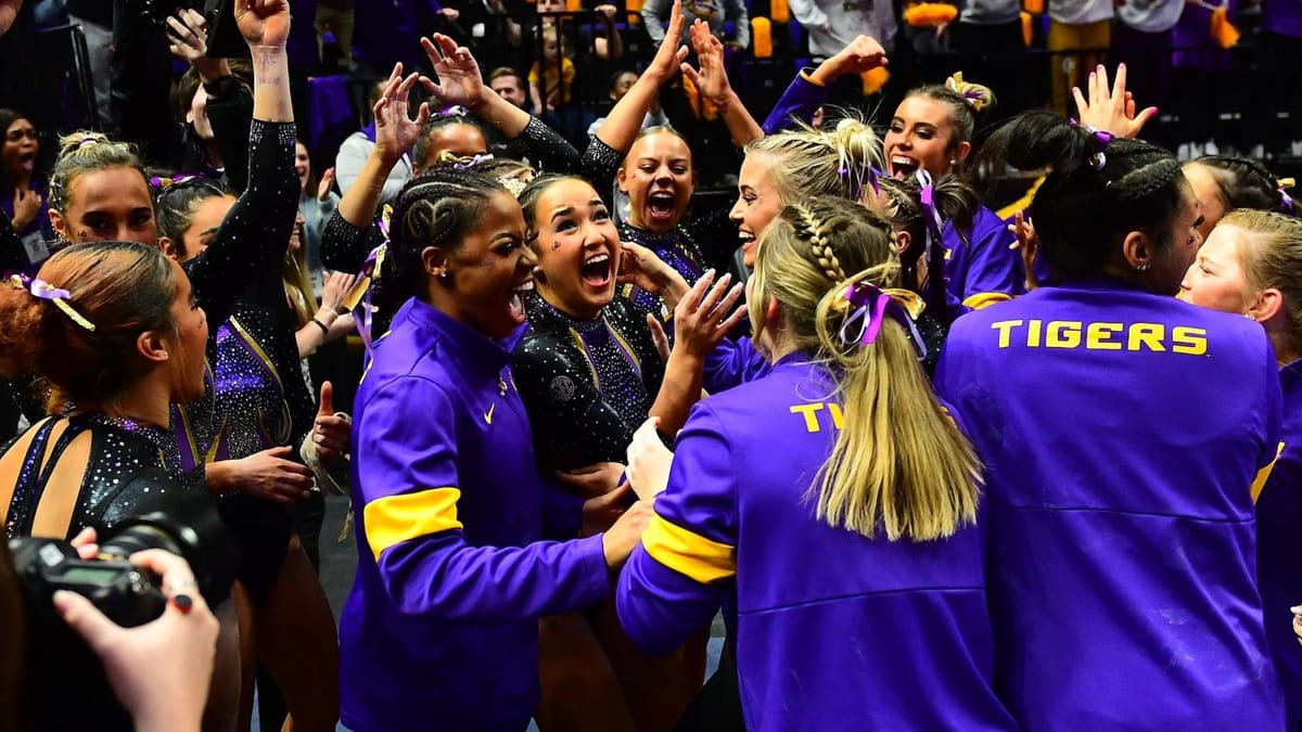 LSU gymnastics pip Ohio State University to start 2024 season on ...