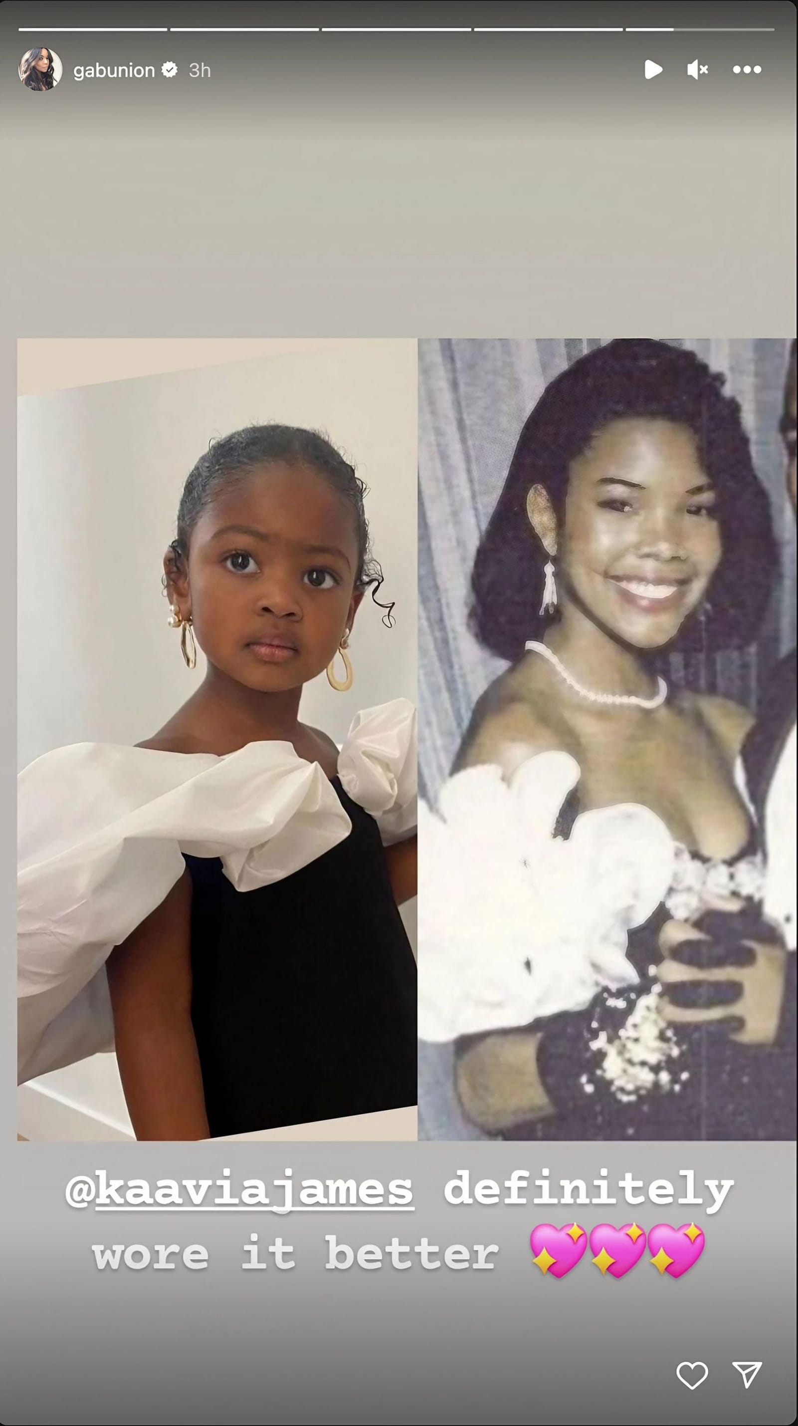 "Wore it better": Dwyane Wade's daughter Kaavia James stuns in mom ...