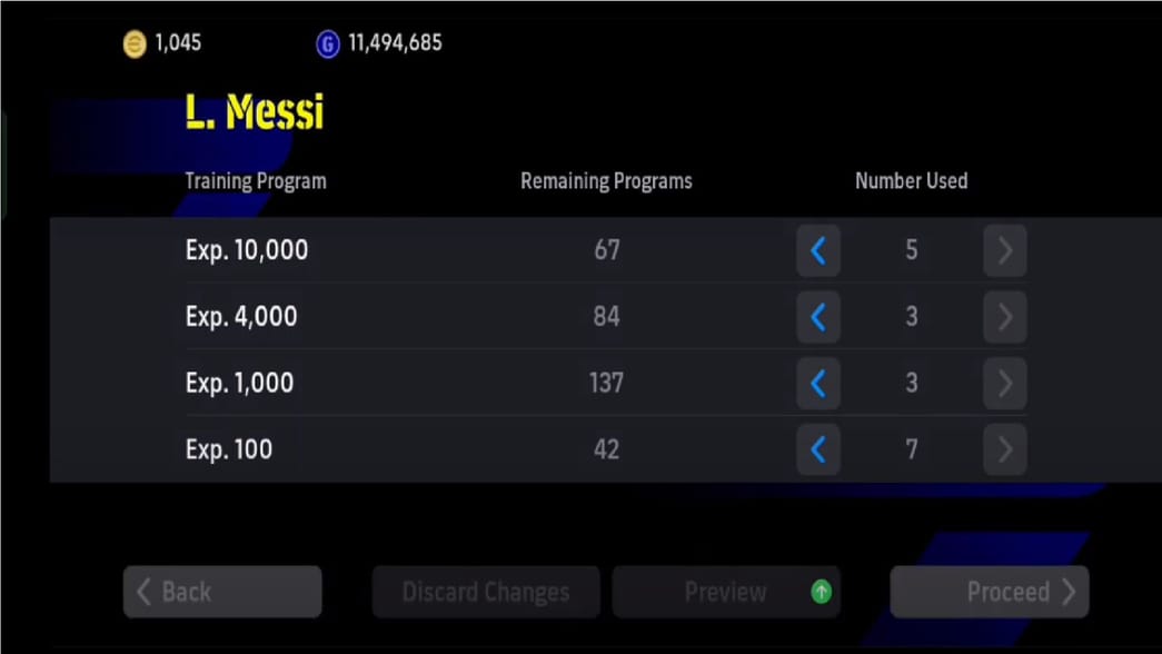 Best eFootball 2024 Lionel Messi builds