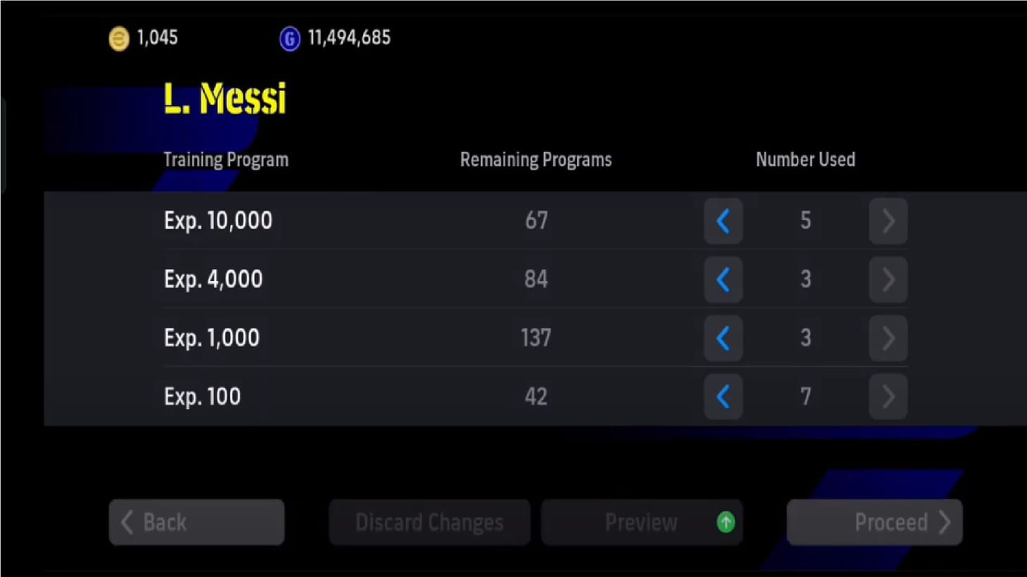 Best eFootball 2024 Lionel Messi builds